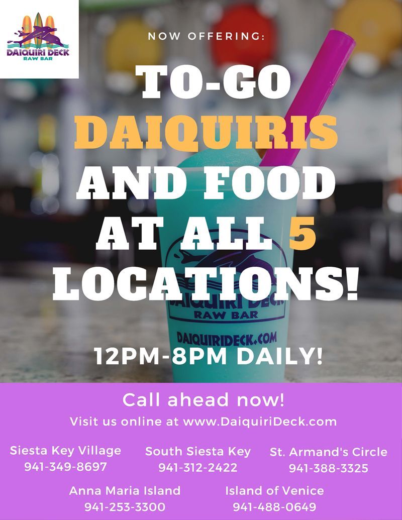 Seafood Restaurant & Raw Bar Frozen Daiquiri Sports Bar Sarasota FL